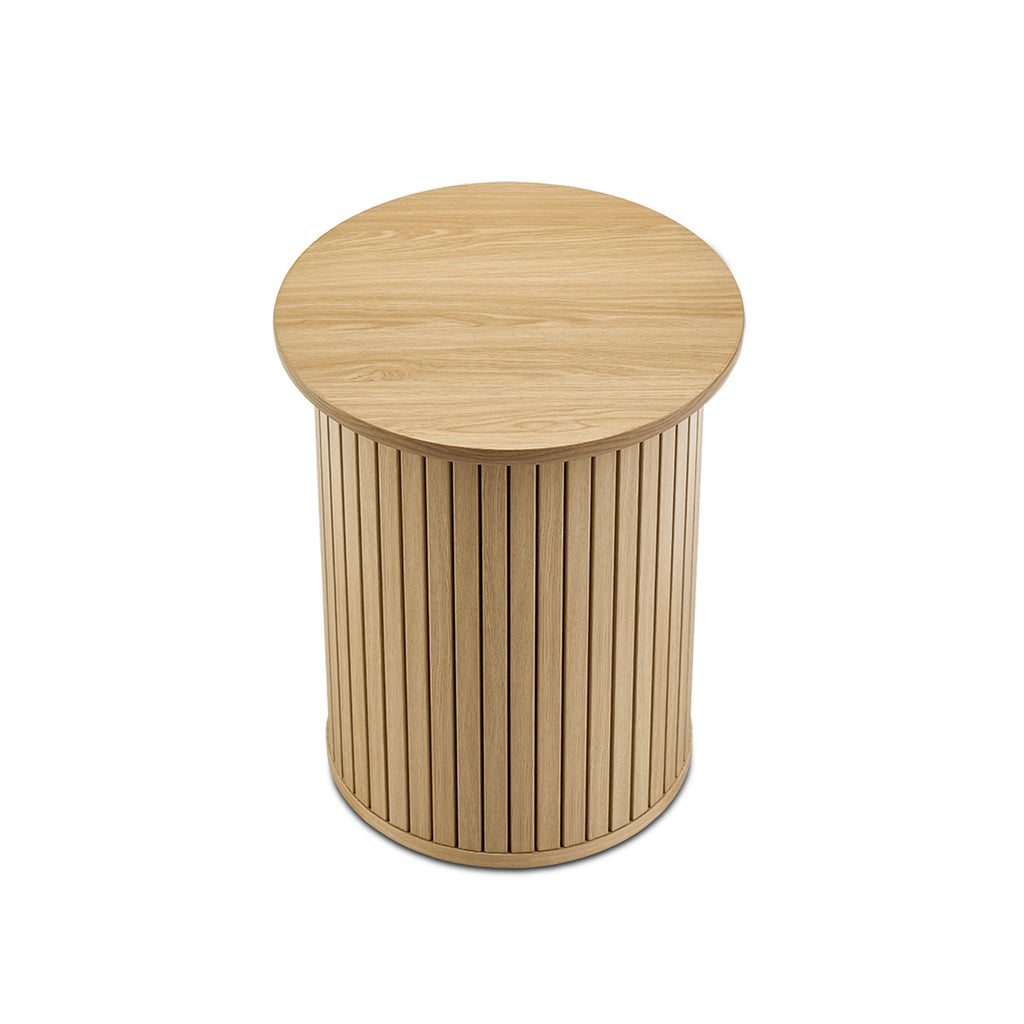 Quin Side Table, Light Oak – Mopio