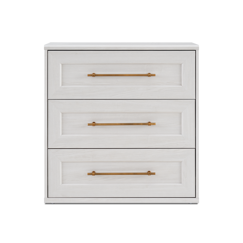 Blake 3 Drawer Dresser, White Oak – Mopio