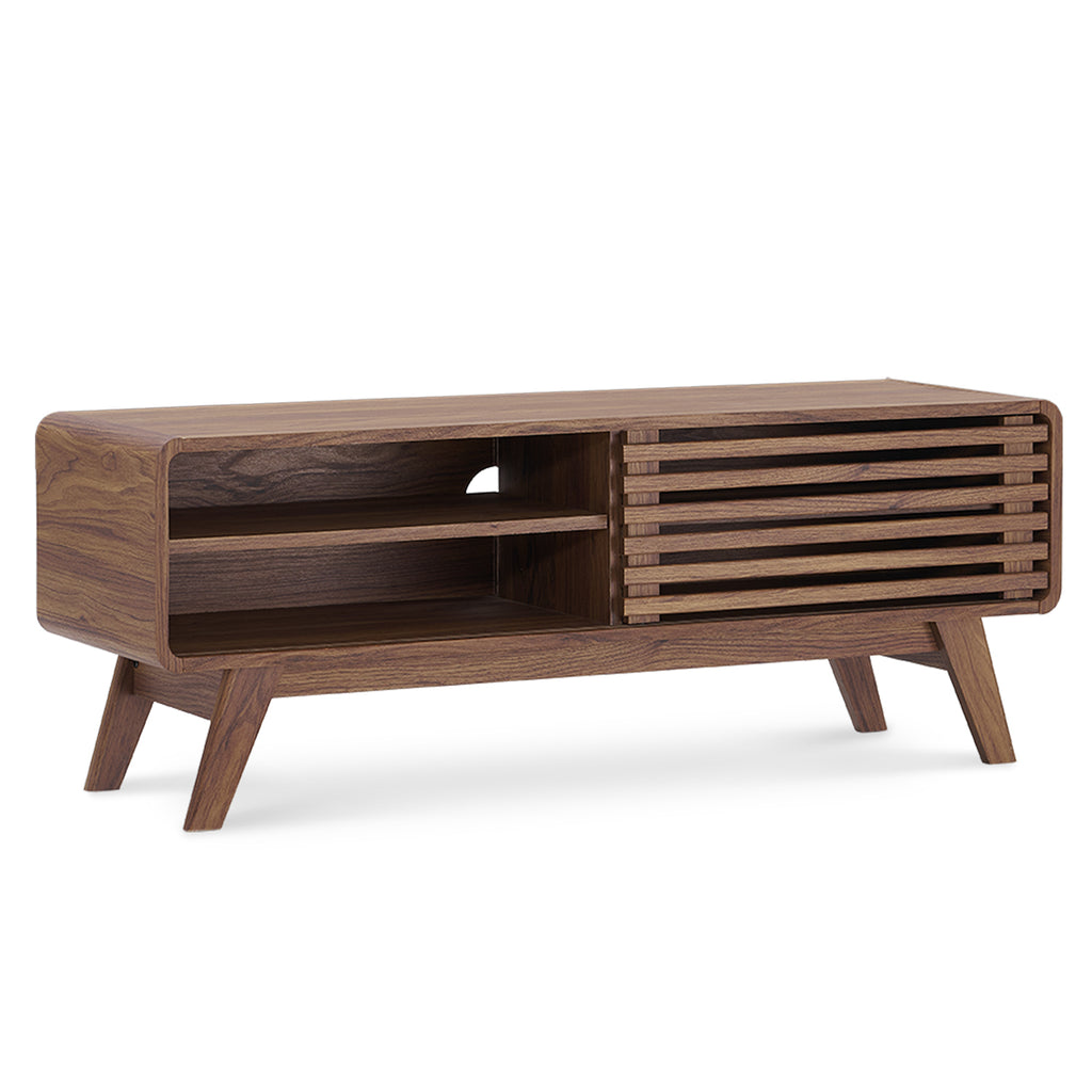 Ensley 46" TV Stand, Walnut – Mopio